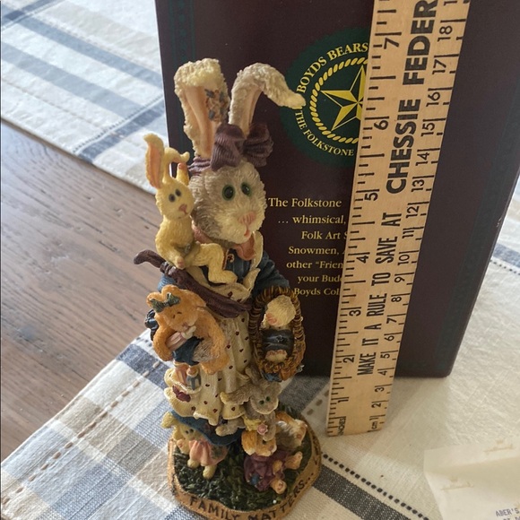 Boyds Bears | Accents | Boyds Bears Whimsical Bunny Figurine Cream And ...